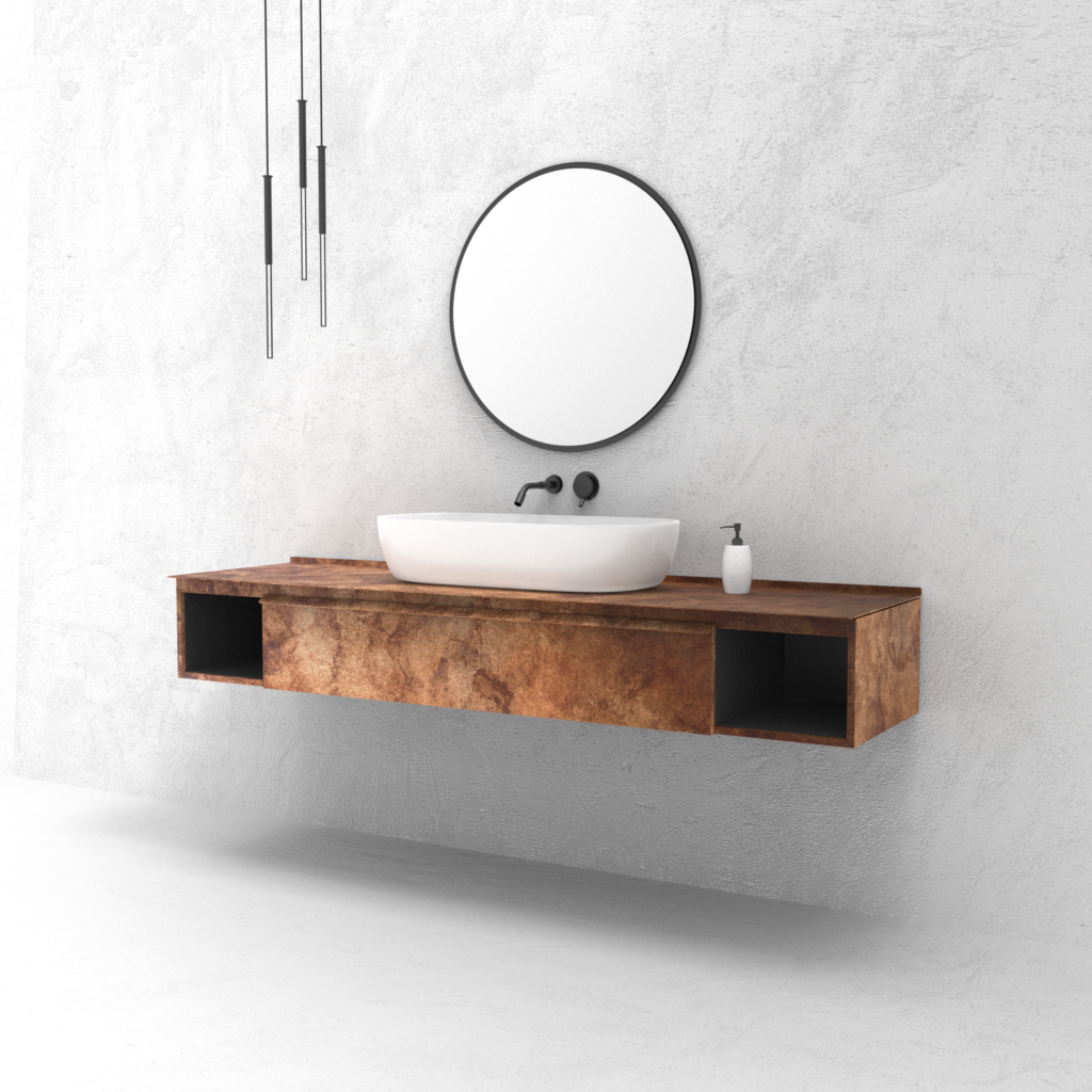 KOSMO 1800MM Vanity | Modern Design by Metal Fabrik